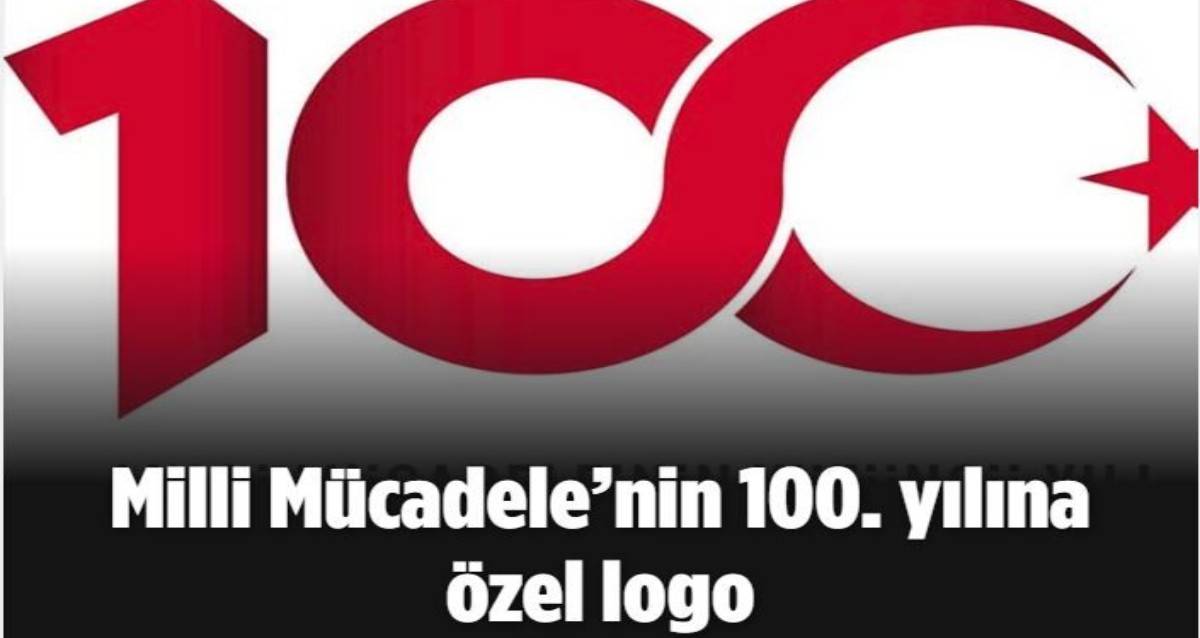 100. yıla özel logo