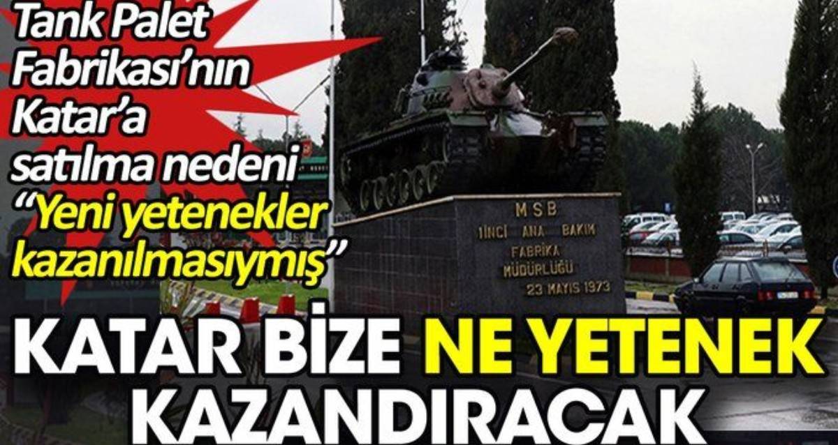 Bakan Güler Tank Palet Fabrikası'nın Katar'a satışının 'Yeni yetenekler ...